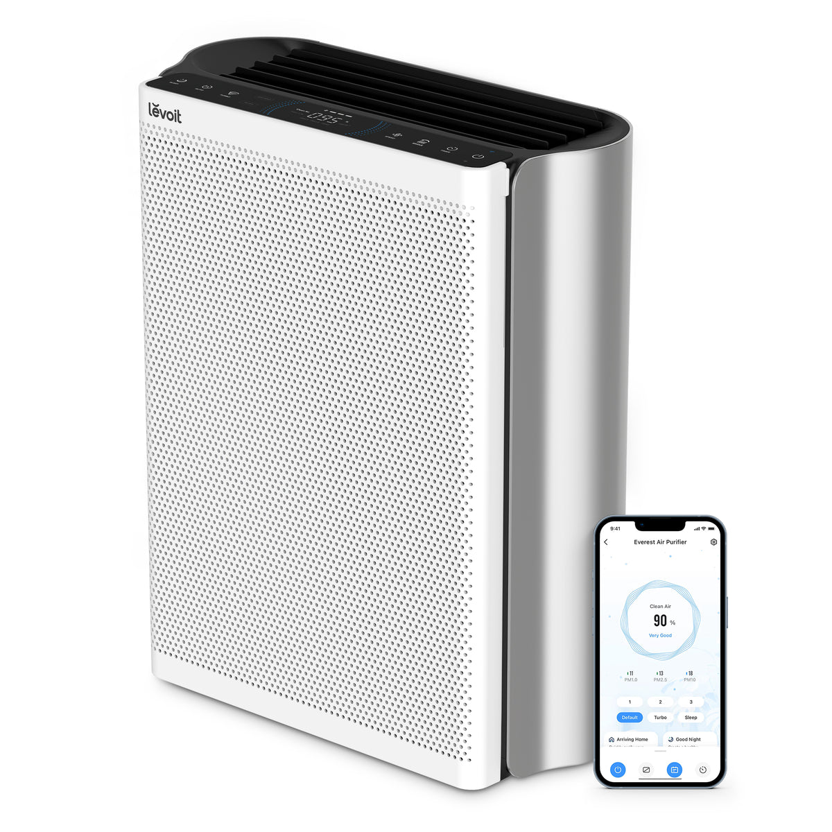 Levoit Everest Air Smart True HEPA Air Purifier for Large Rooms (1,395 ...