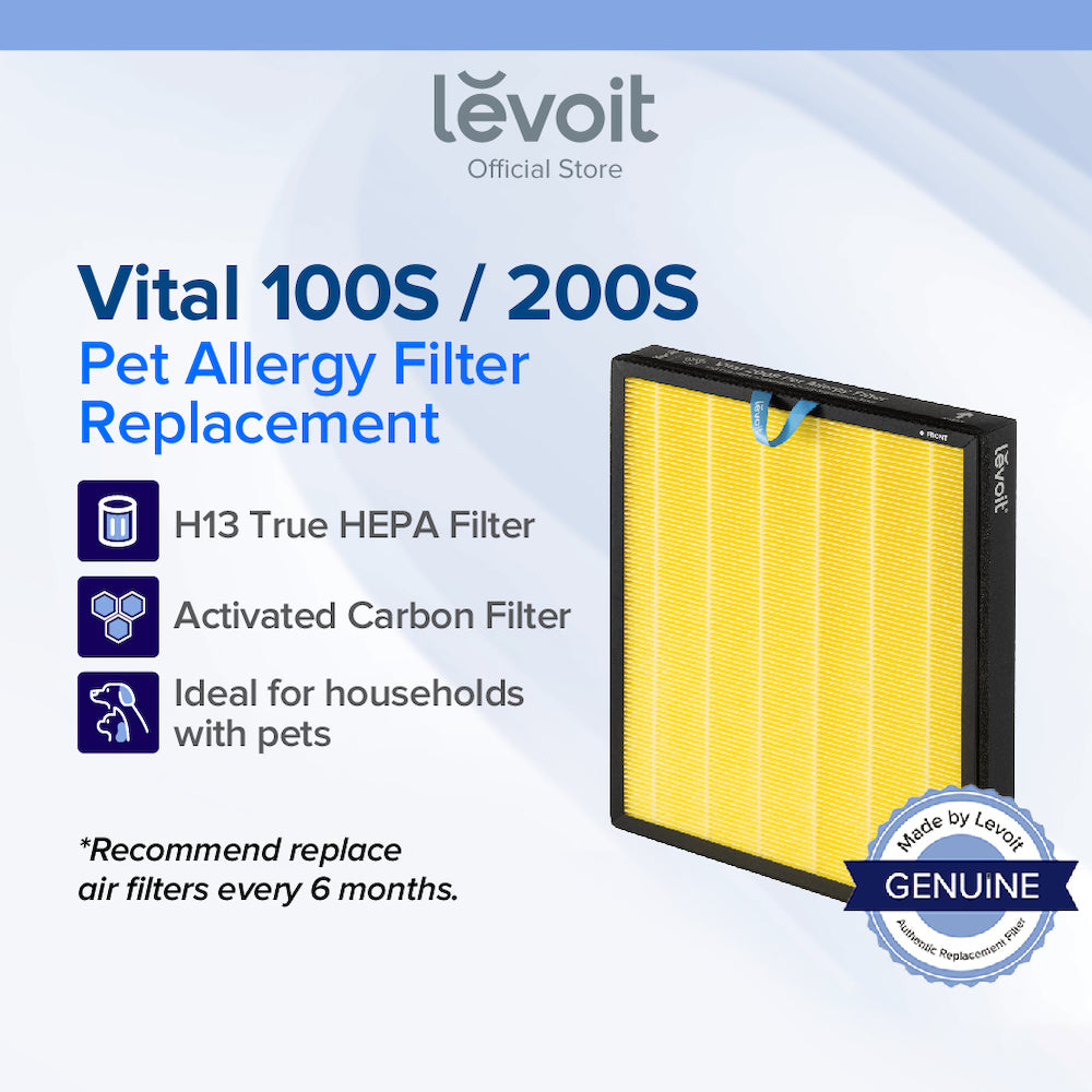 Levoit Vital 100S/200S Pet Care Air Purifier Advanced Pet Allergy Repl