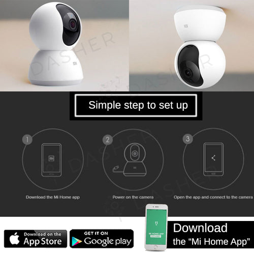 Xiaomi Mi Home Security Camera 360° | Dasher Malaysia