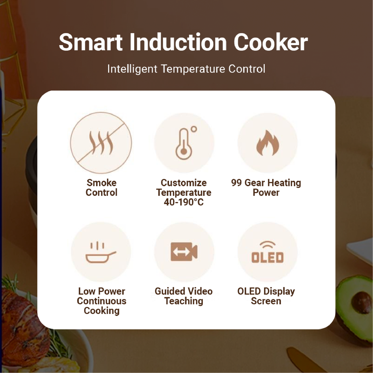 Tokit Smart Induction Cooker Entry | Dasher Malaysia
