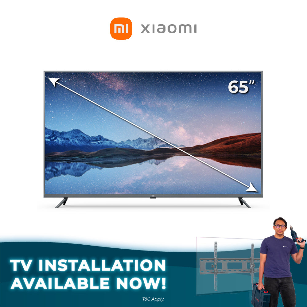 Xiaomi Smart TV 4X - 65 Inch - Netflix Version | Dasher Malaysia