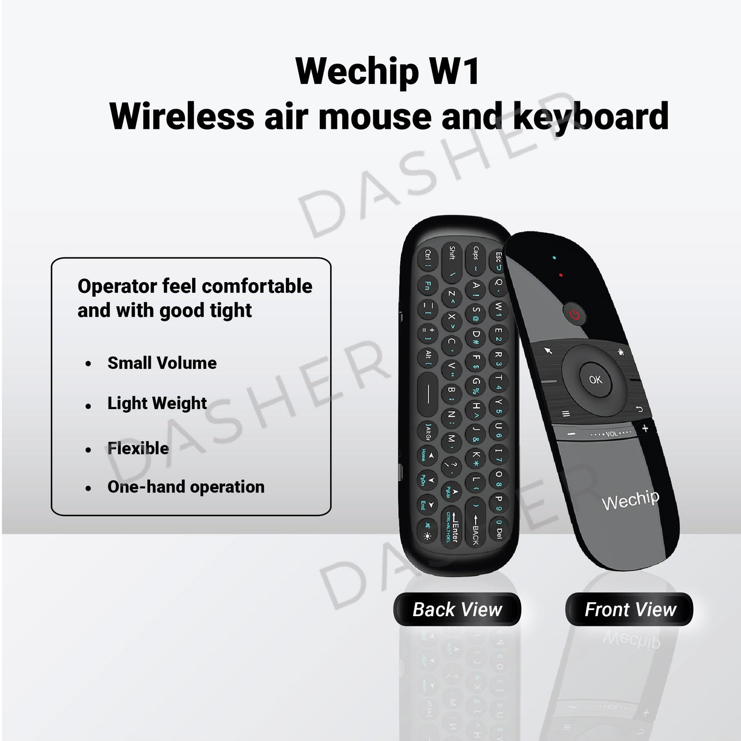 Wechip Air Mouse Wireless Keyboard | Dasher Malaysia